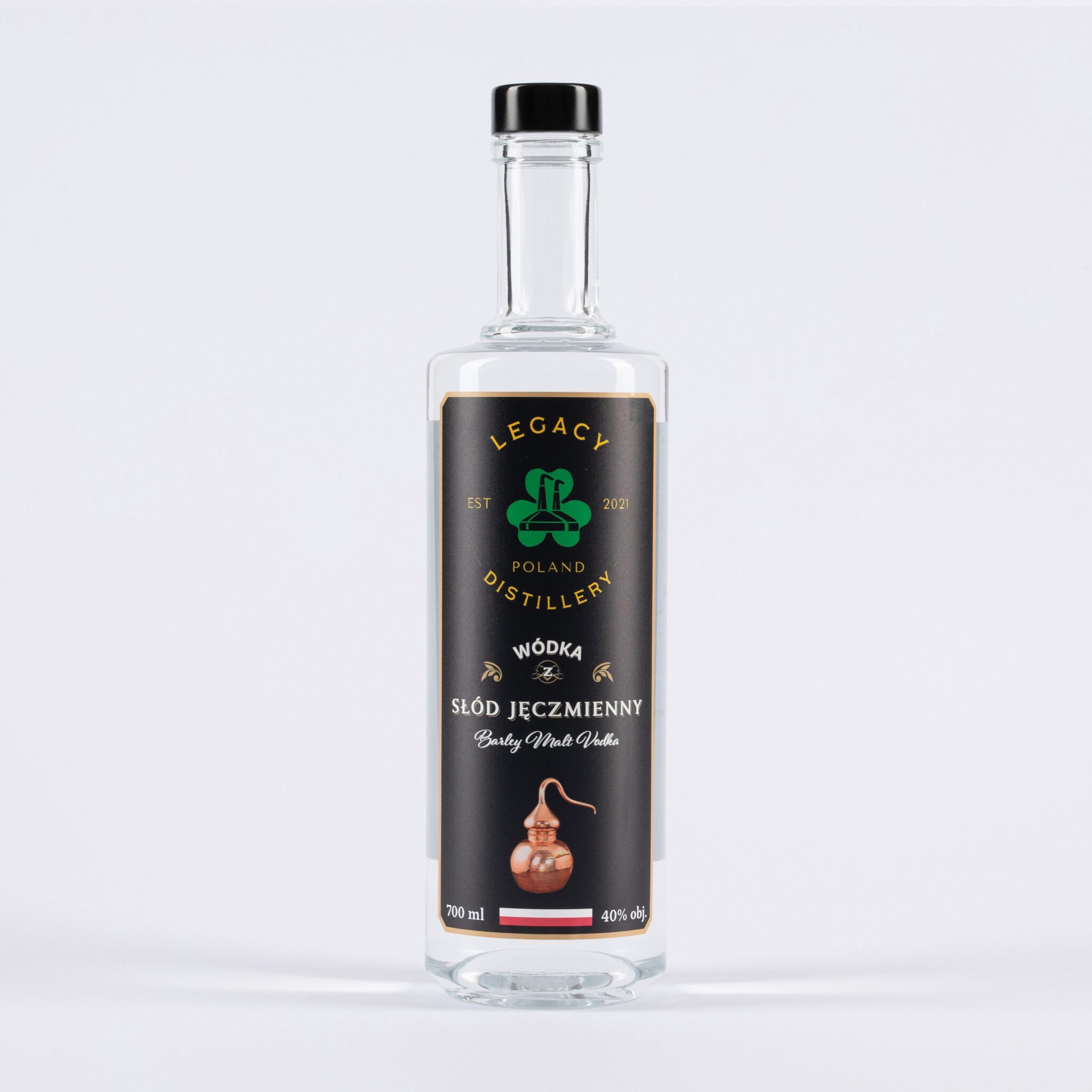 Legacy Distillery Wódka Słód Jęczmienny - Team Spirit Whisky